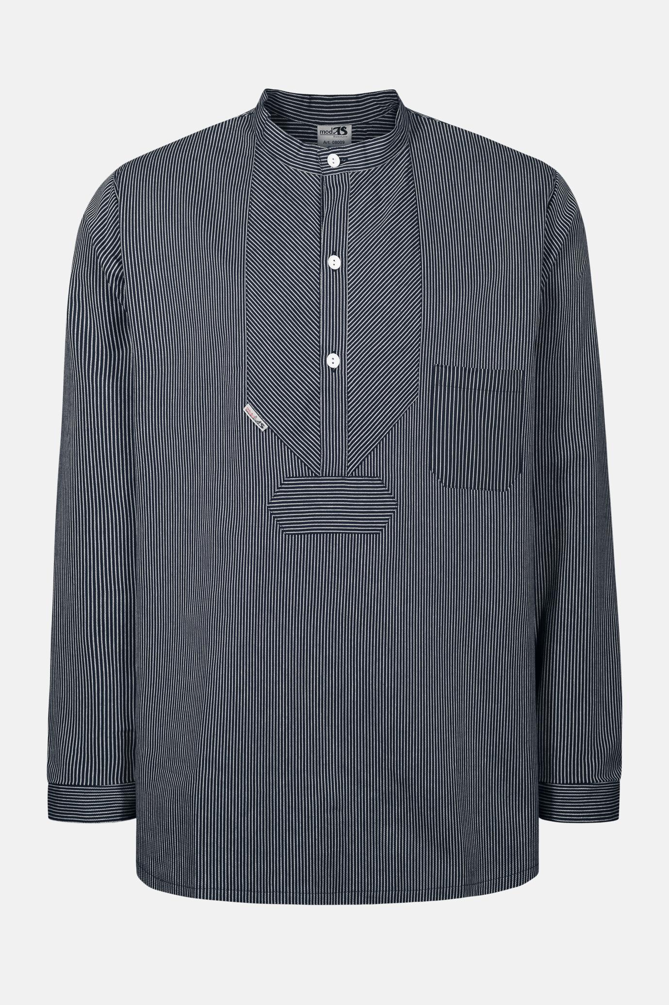 Fischerhemd Basic schmal gestreift | Maritime-Bekleidung.de