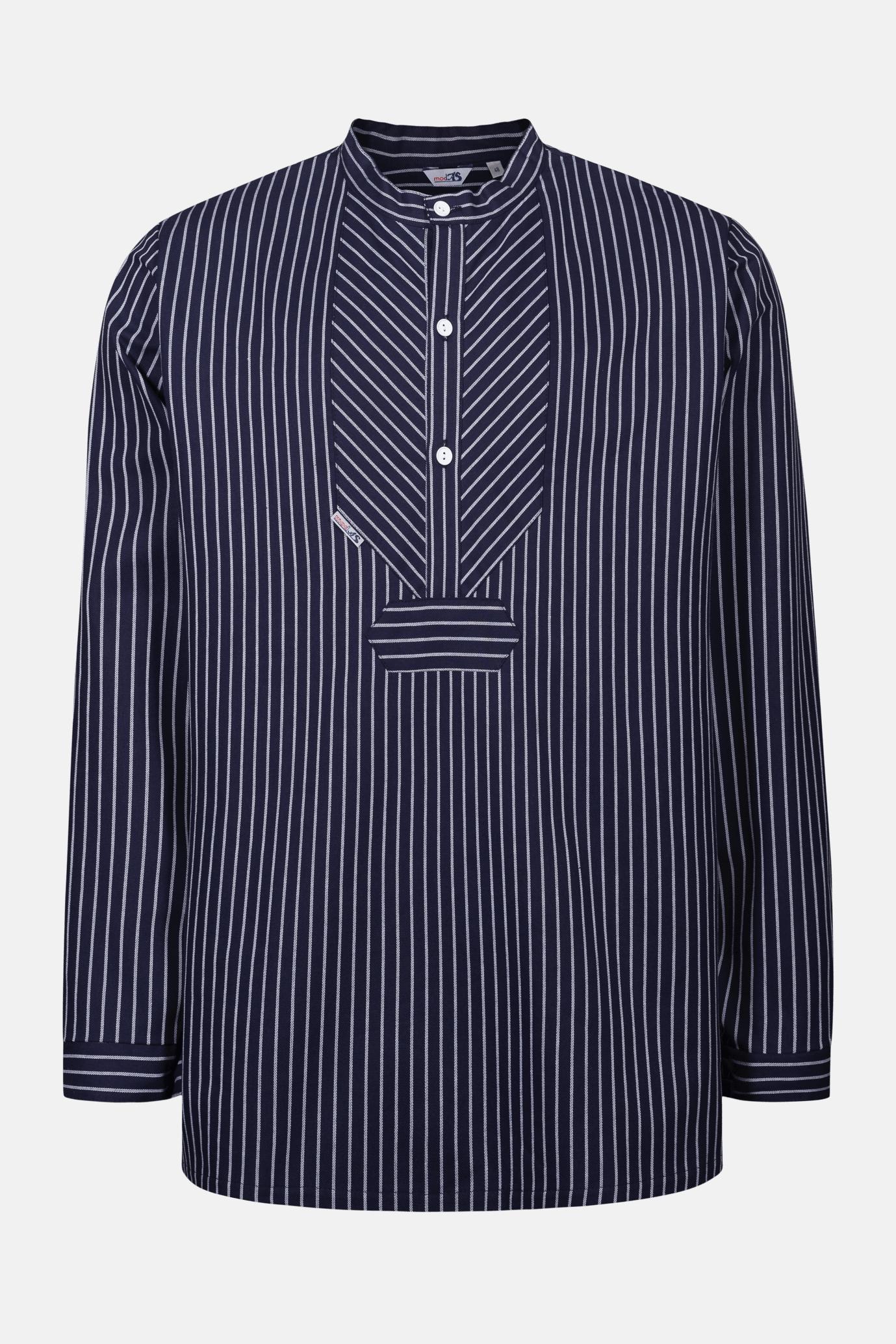 Fischerhemd Original breit gestreift | Maritime-Bekleidung.de
